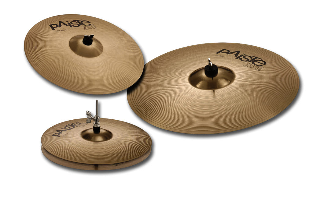 ชุดฉาบ ชุดแฉ Paiste 201 Bronze Set สำหรับกลองชุด ราคาพิเศษ – เบ๊ เงียบ เส็ง