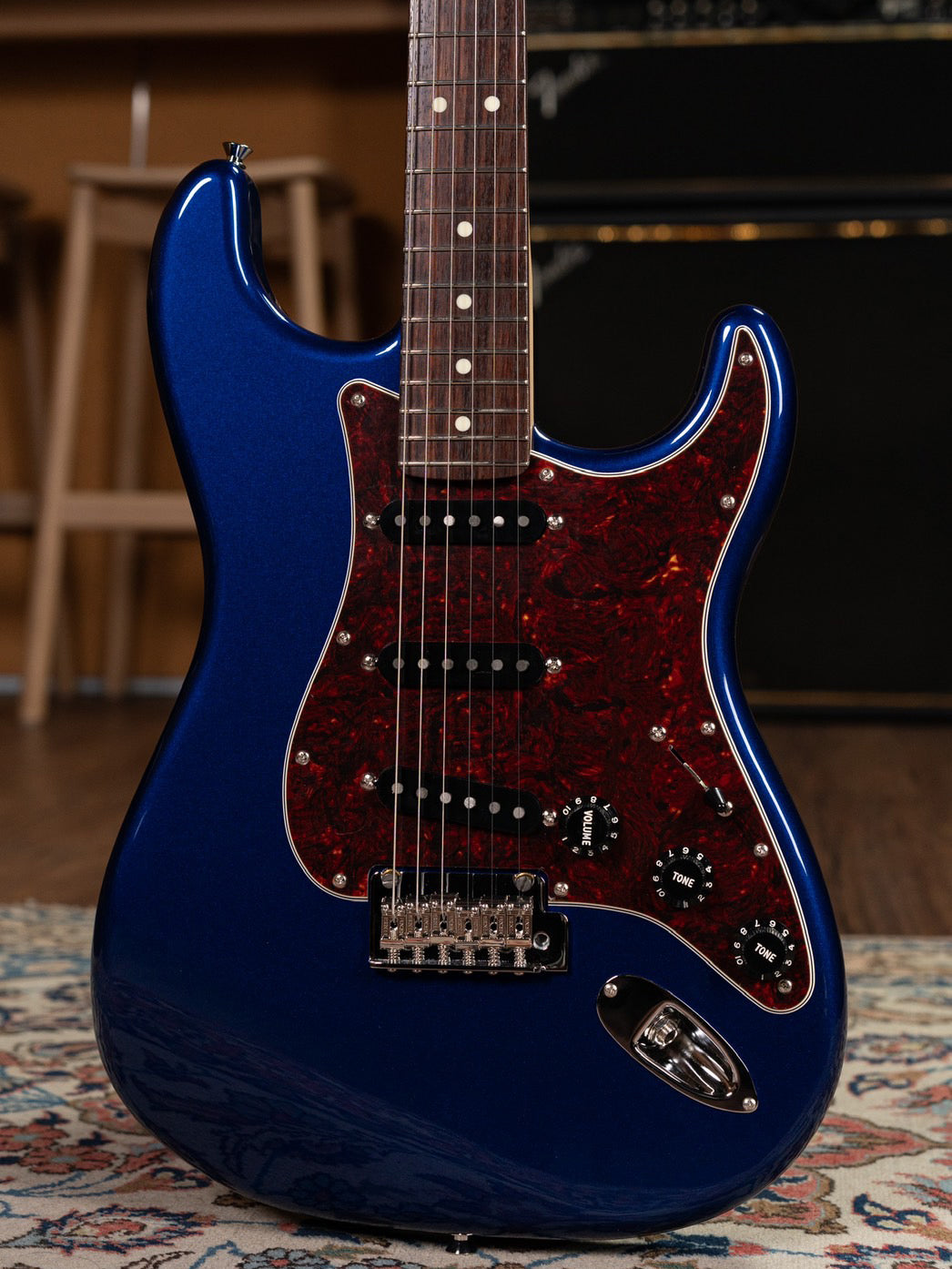 Fender FSR Collection Hybrid II Stratocaster, Deep Ocean Metallic – เบ๊ ...