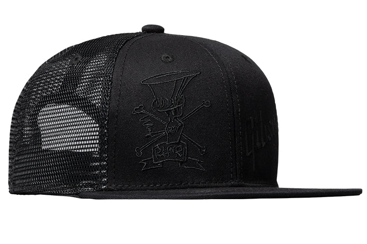 หมวกแก๊ป Gibson Slash 'Skully' Trucker Hat, All-Black – เบ๊ เงียบ เส็ง