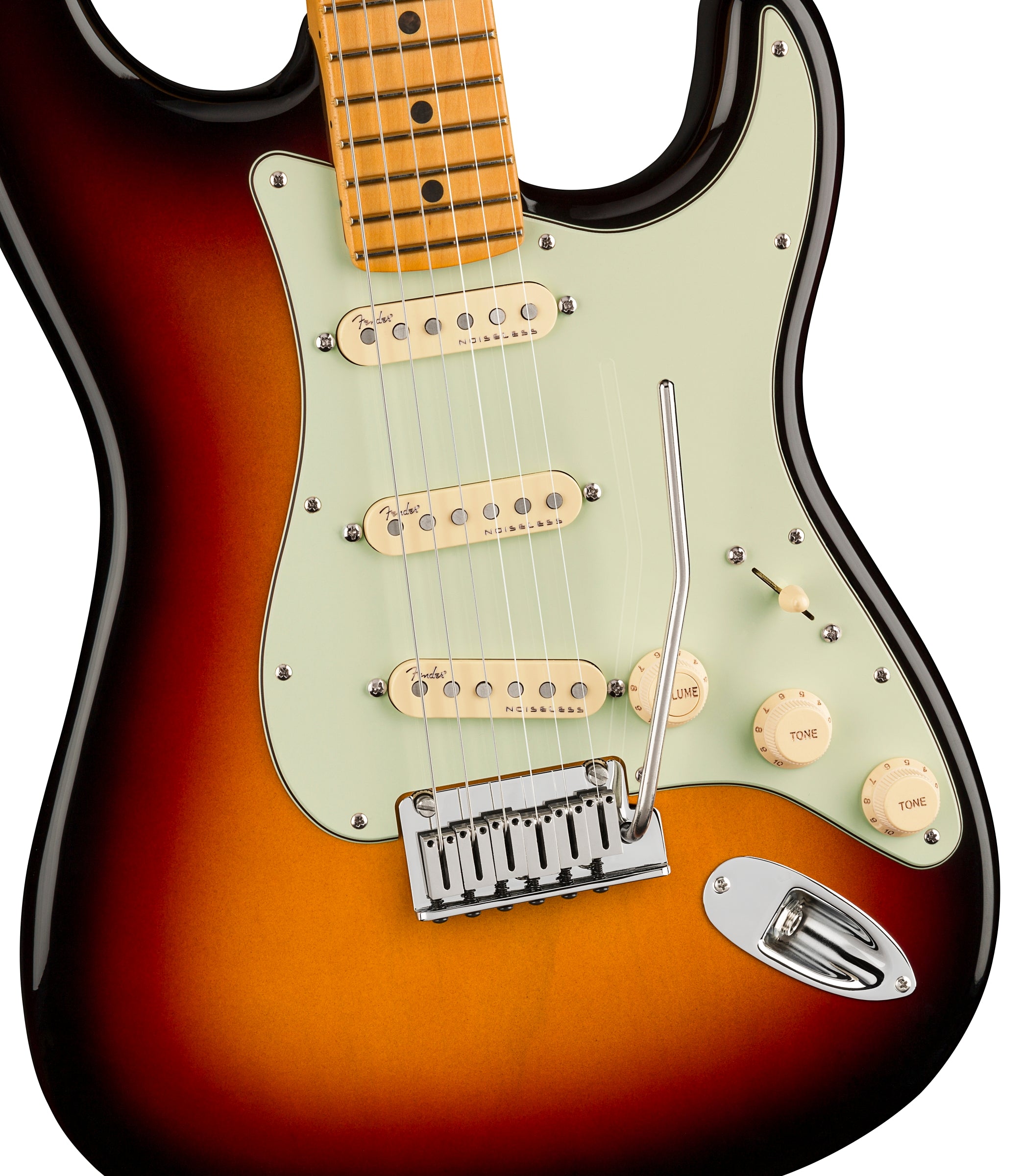 กีต้าร์ไฟฟ้า Fender American Ultra Stratocaster – เบ๊ เงียบ เส็ง