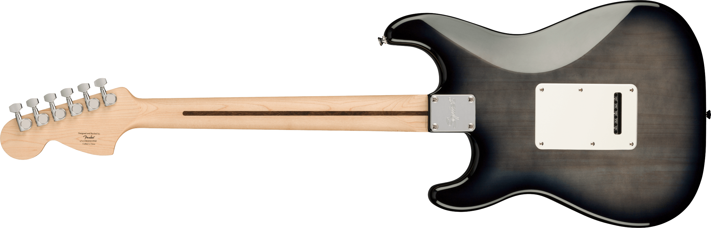 กีต้าร์ไฟฟ้า Squier FSR Affinity Series Stratocaster QMT – เบ๊ เงียบ เส็ง