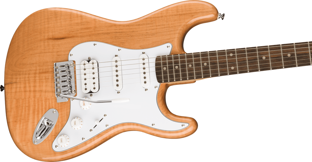 กีต้าร์ Squier FSR Affinity Series Stratocaster HSS Natural – เบ๊ เงียบ ...
