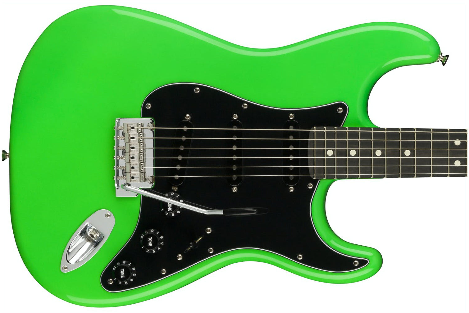 กีต้าร์ไฟฟ้า Fender Limited Edition Player Stratocaster Neon Green ...