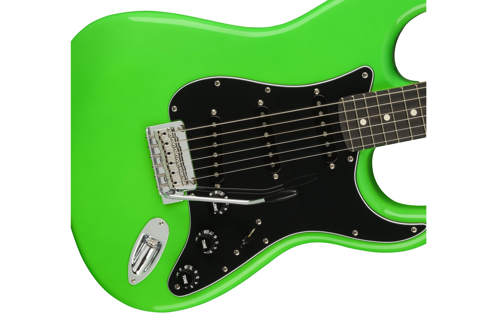 กีต้าร์ไฟฟ้า Fender Limited Edition Player Stratocaster Neon Green ...