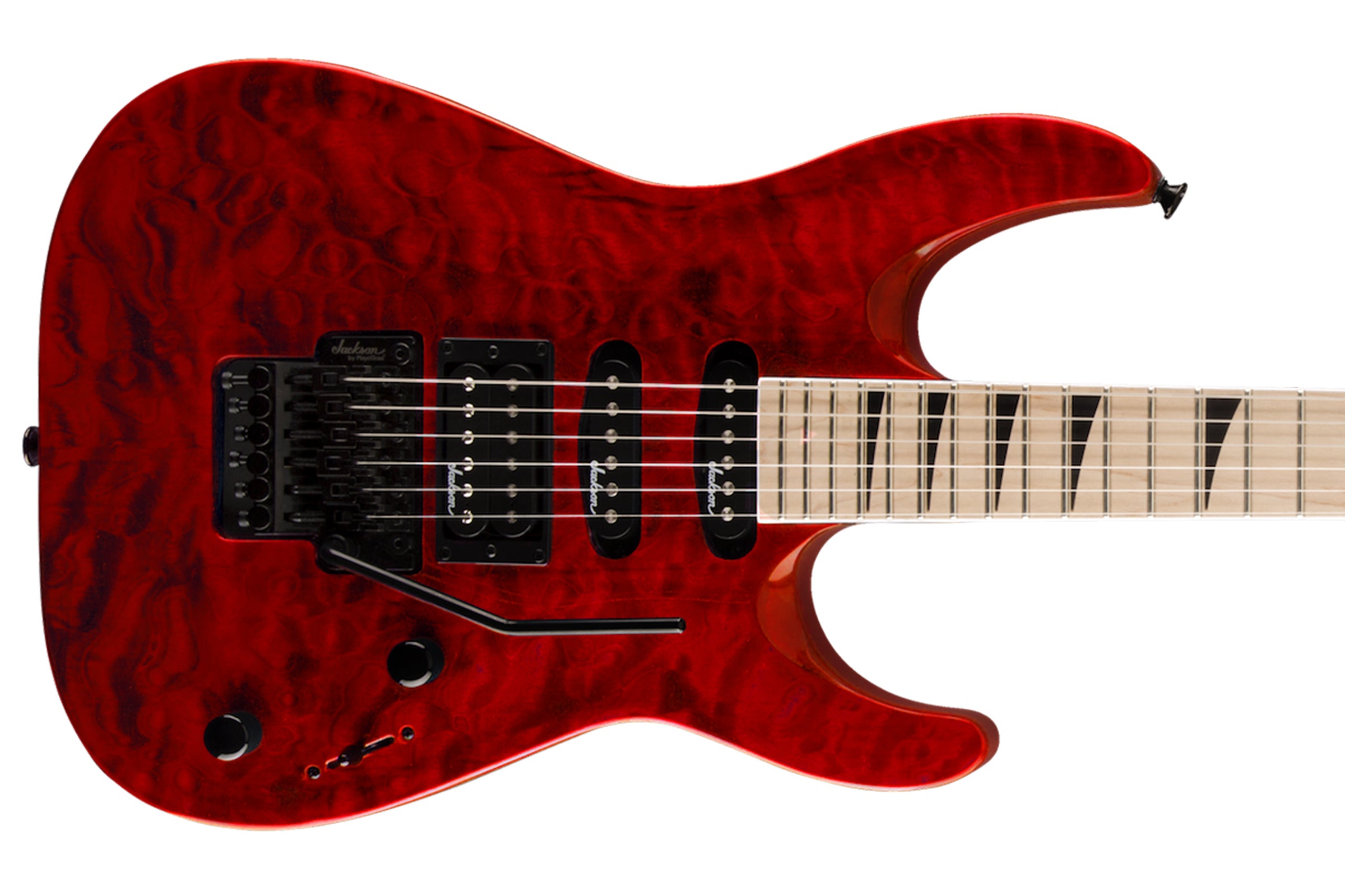 กีต้าร์ไฟฟ้า Jackson Special Edition JS34Q Dinky DKA-M QM – เบ๊ เงียบ เส็ง