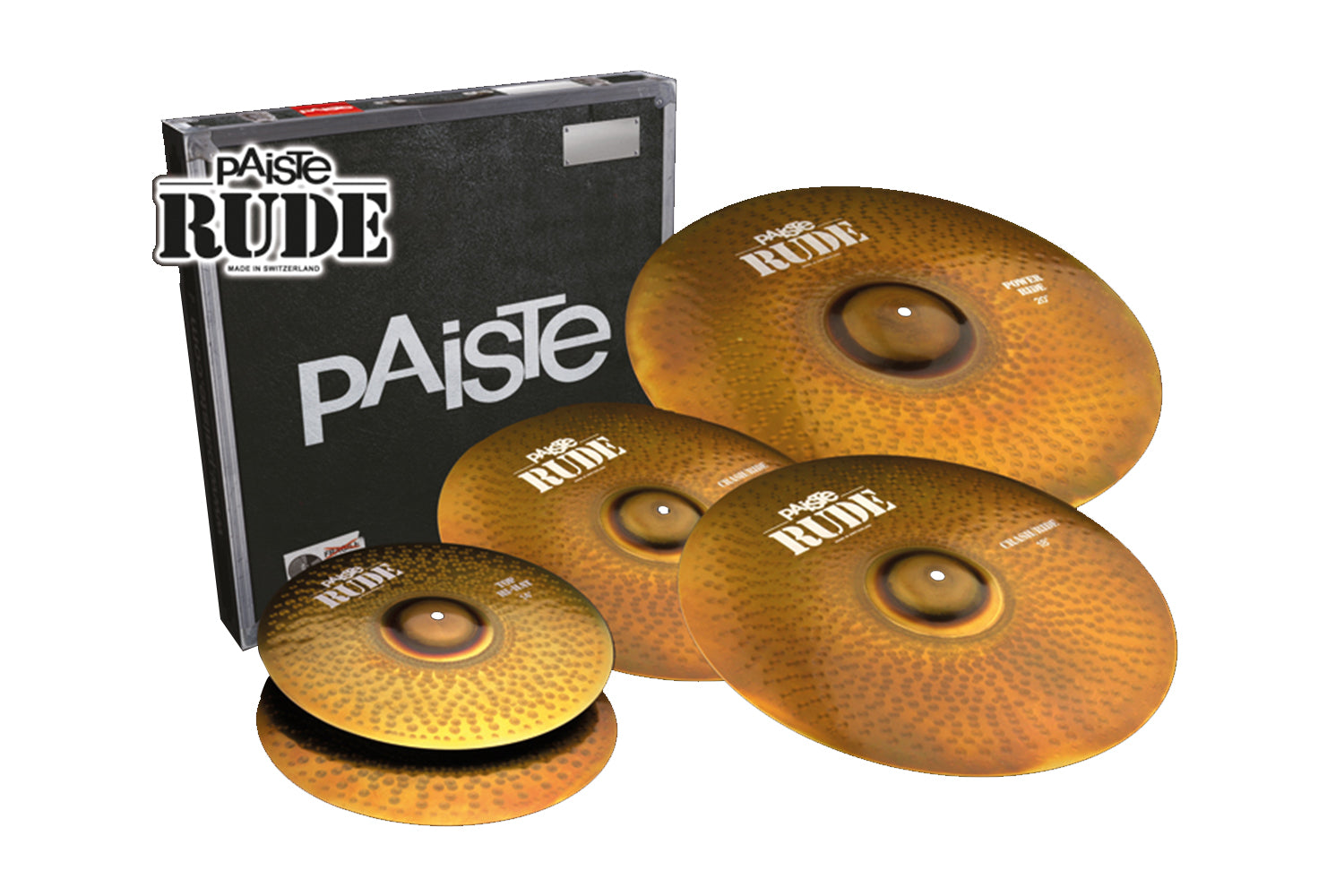 ชุดฉาบ ชุดแฉ Paiste Rude Set สำหรับกลองชุด ราคาพิเศษ – เบ๊ เงียบ เส็ง