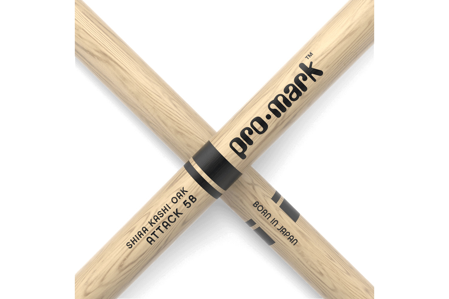 ไม้กลอง ProMark Classic Attack 5B Shira Kashi Oak Drumstick – เบ๊ เงียบ ...