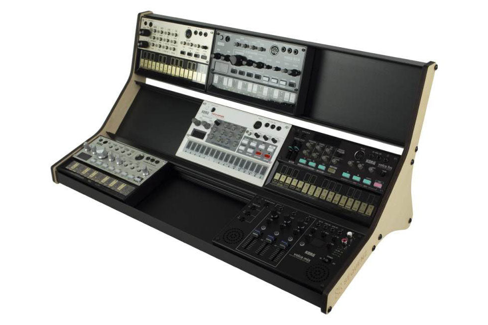 ชั้นวางซินธิไซเซอร์ Sequenz Volca Rack – เบ๊ เงียบ เส็ง